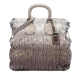 Prada Pre-owned Vintage Satchel - Femme - Pre-owned - Beige - Taille: ONE Size