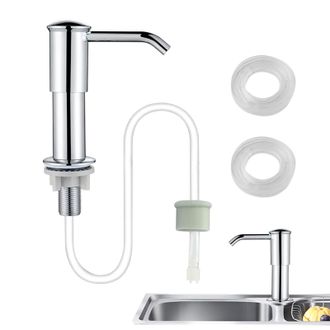 Generico Seifenspender f&uuml;r Geschirr, 360&deg; drehbar, Saponinpumpe f&uuml;r Sp&uuml;lmaschine, Sp&uuml;lmaschine, Dusche, Waschbecken