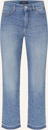 Marc Cain Cropped Jeans Forli Mit Schmucksteinen blau