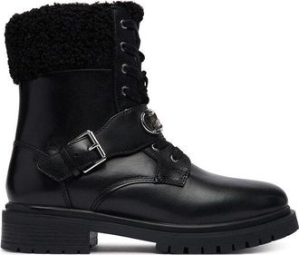 Karl Lagerfeld Schn&uuml;rschuhe Binky II KL47566W Schwarz