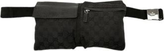 Gucci Sac banane vintage Pre-owned - unisex - Pre-owned - Noir - Taille: ONE Size