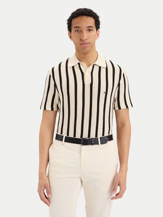 Tommy Hilfiger Poloshirt MW0MW42770 Creme Regular Fit