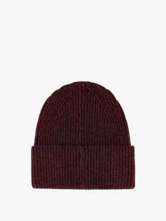 Isabel Marant Womens Hat Mayers Cotton-Wool Purple