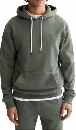 Scotch & Soda Herren-Kapuzen-Sweatshirt mit saisonalem Core-Regular Fit Logo Badge, Thymian 301, S