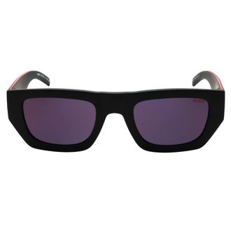 HUGO BOSS Sonnenbrille Mit Roten Und Schwarzen Gl&auml;sern