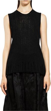 Uma Wang UMA Wang, Femme, Tops, Noir, Taille: 40 FR Long Svl Knit Top