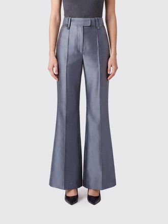 Zimmermann Pantalon &eacute;vas&eacute; taille haute Valiant en m&eacute;lange de laine et soie