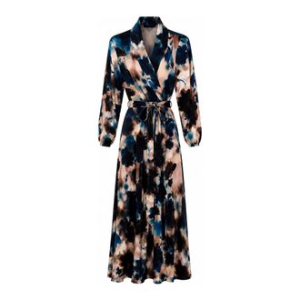 2-Biz Robe portefeuille Alina - Femme - Robes - Multicolore - Taille: 42 FR