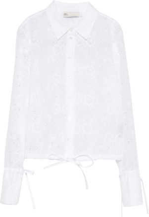 Tory Burch Damen, Blusen & Hemden, Wei&szlig;, XSGr&ouml;&szlig;e