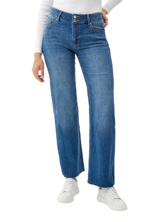 s.Oliver Womens Jeans, Karolin Comfort Fit, Blue Denim, 32/32