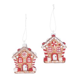 Boltze Gingerbread Weihnachtsanh&auml;nger 9cm sort. (1 St&uuml;ck)