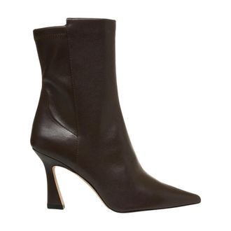 Stuart Weitzman Braune spitze Kn&ouml;chelstiefel - - Shoes - Damen - Braun - 36 EU