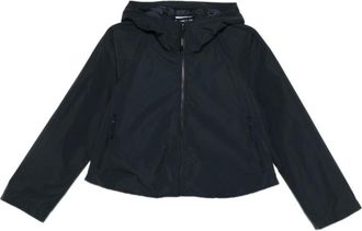 Aspesi Femme, Vestes, Bleu, Taille: 38 FR Hooded Zip Jacket