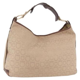 Ferragamo Pre-owned Shoulder Bag - - Pre-owned - Damen - Beige - ONE SIZE
