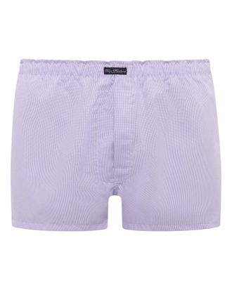 Tom Rusborg Boxershorts aus Baumwolle mit Pepitamuster in