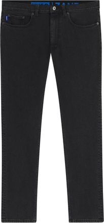 HUGO BOSS jean à coupe cinq poches - Noir