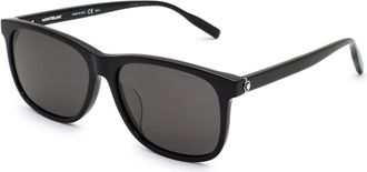 Montblanc Montblanc MB0013SA Sonnenbrille, Herren, Acetat, mehrfarbig, Einheitsgr&ouml;&szlig;e