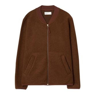 Universal Works Zip Bomber - - Jackets - Herren - Braun - XL