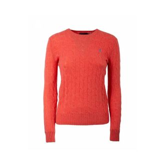 Polo Ralph Lauren Femme, Pulls, Rouge, Taille: 38 FR Pull &agrave; Manches Longues