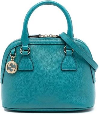 Gucci Pre-owned The Dome Handbag - Femme - Pre-owned - Bleu - Taille: ONE Size