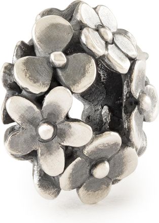 Trollbeads Fr&uuml;hlingskollektion Carpe Diem 2025 Silberbeads Handgefertigt (TAGBE-30203 Bl&uuml;tenmeer)