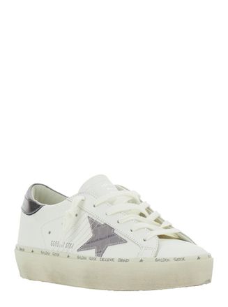 Golden Goose Womens Sneakers Hi Star White Leather Cow Trainers