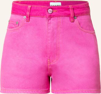 Ganni Jeansshorts pink