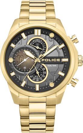 Police Uhren - Quarzuhr Reactor - Gr. unisize - in Gold - für Damen