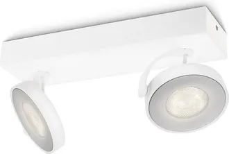 Philips led Clockwork 531723116 Plafonnier &agrave; spot led 8 w blanc