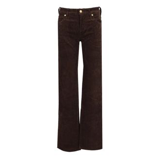 7 For All Mankind Calie Gerades Jeans - - Jeans - Damen - Braun - W26