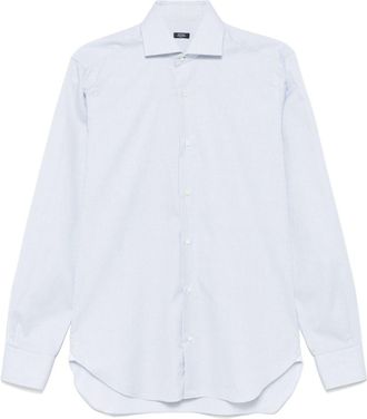 Barba Kariertes Hemd - Weiß