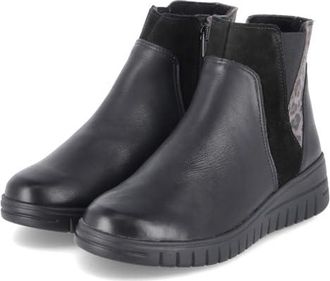 Beliana 1710/12645 Bottes orthopédiques avec doublure froide en cuir pour femme Noir, Combinaison noire., 40 EU