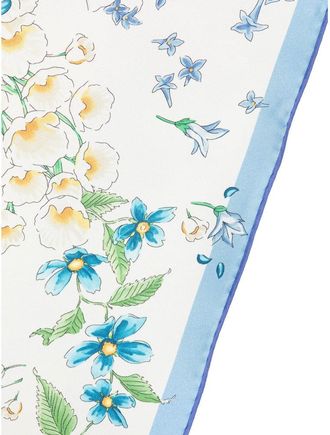 Ferragamo Azzur Scarf - White