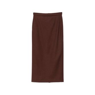 Max Mara Jupe Midi Scarabo - Femme - Jupes - Brun - Taille: 38 FR