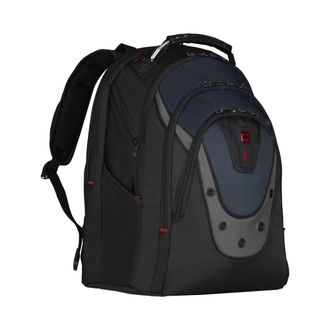Wenger Ibex Laptop-Rucksack passend f&uuml;r maximal 43,9 cm (17,3 Zoll) blau/schwarz, blau, schwarz, mittelgro&szlig;