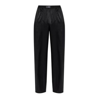 Maison Margiela Seiden-Lingerie-Hose - - Nightwear & Lounge - Herren - Schwarzk - L