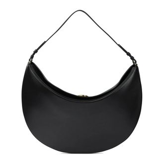 Jacquemus Schwarze Schultertasche mit Runder Silhouette - - Bags - Damen - Schwarzk - ONE SIZE