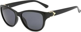 Generic Lunettes de soleil polarisées pour femmes Accessoires de lunettes de soleil, 1-Noir-Noir, Taille unique