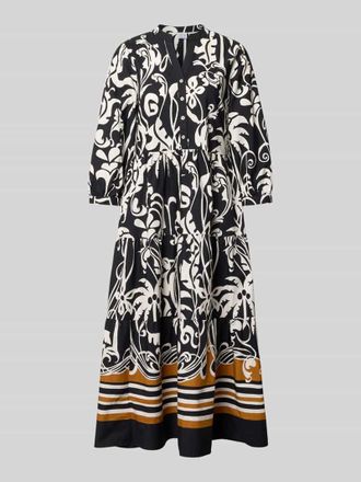 Emily van den Bergh Midikleid mit Eingrifftaschen und 3/4-Arm