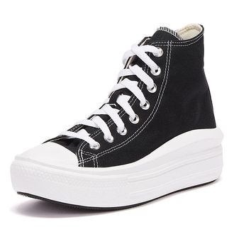 Converse 568497C wmns Platform Move Hi Col. Nero Bianco Nero Bianco/36 1/2