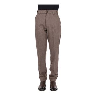 Eleventy Pantalon Chino - Homme - Pantalons - Brun - Taille: L