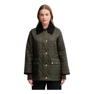 Barbour Moderne Beadnell Steppjacke - - Jackets - Damen - Gr&uuml;n - S