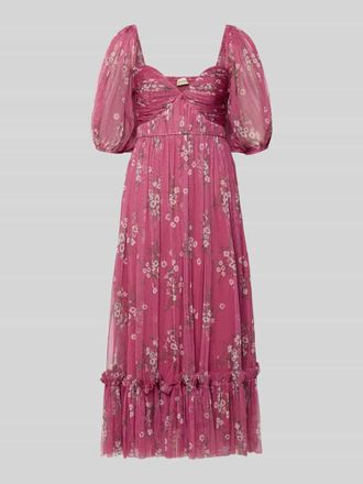 Lace & Beads Cocktailkleid im Allover-Look