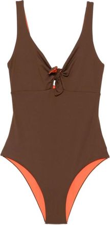 Fisico Femme, Maillots de bain, Brun, Taille: 42 FR Maillot de bain une pi&egrave;ce