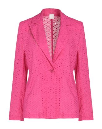 8 by YOOX COTTON LACE SUIT JACKET