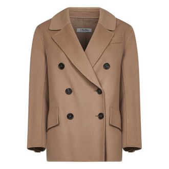 Max Mara Femme, Vestes, Beige, Taille: 38 FR Veste Lukas