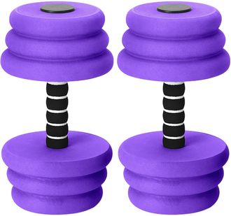 Generic Water Fitness Hanteln-2-teilige Poolgewichte f&uuml;r Aerobic und Muskeltraining | Aquatische Widerstandstools f&uuml;r M&auml;nner, Frauen, Kinder, Senioren | Schwi