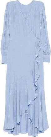 Twinset Femme, Robes, Bleu, Taille: 40 FR Jasmine Dress