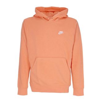 Nike Leichter Club Hoodie - - Sport - Herren - Orange - XL