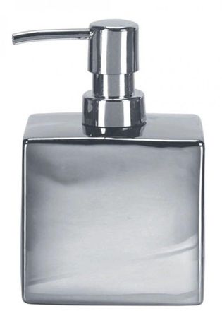 Kleine Wolke Seifenspender Glamour Silberfarben